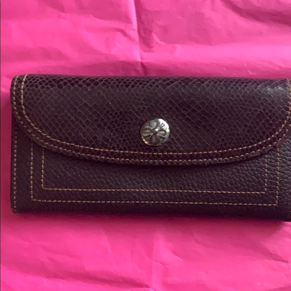 Brighton | Bags | Brighton Brown Leather Wallet | Poshmark